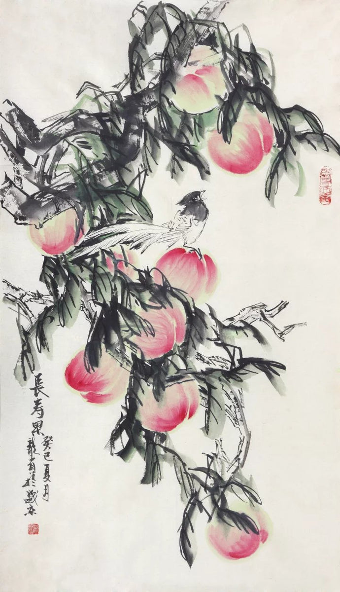 Longevity Peaches – Longmo Art